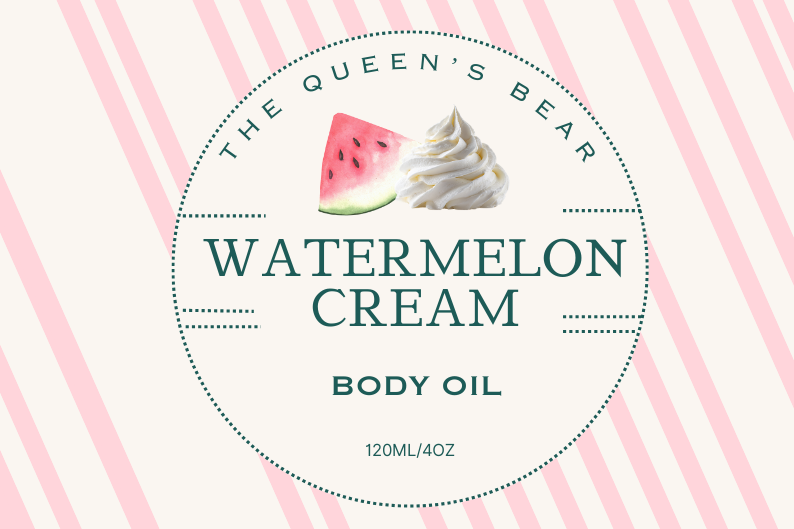 Watermelon Cream Body Oil – The Queen’s Bear